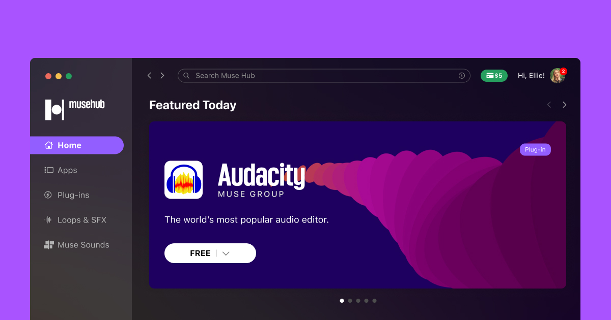 Is Muse Hub Audacity | INS.